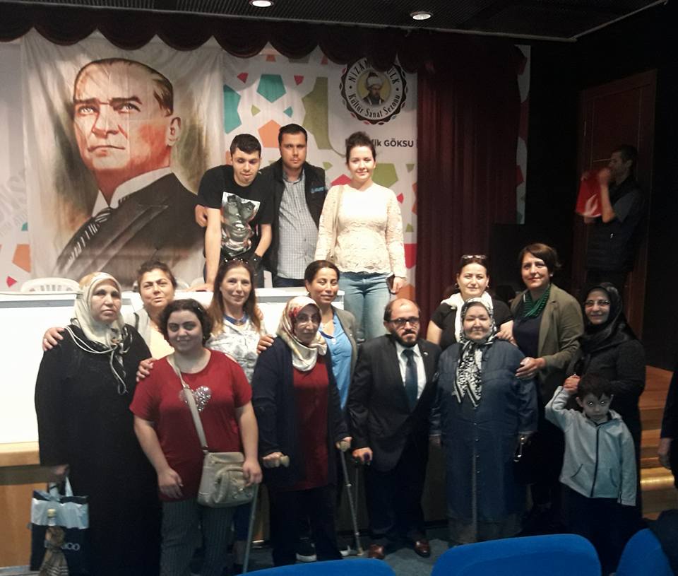 Esenler ortopedik engellilerin yeni başkanı Aziz Arkan